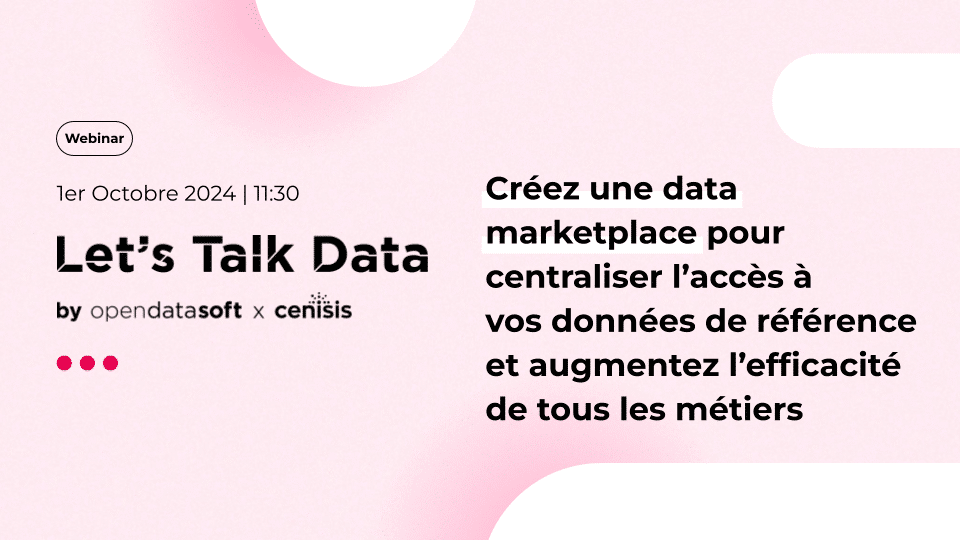Replay Let's Talk Data - Huwise x Cenisis - Huwise